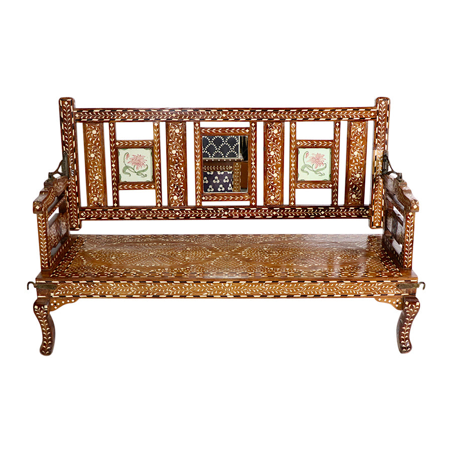 Native American Indian Furniture Bench